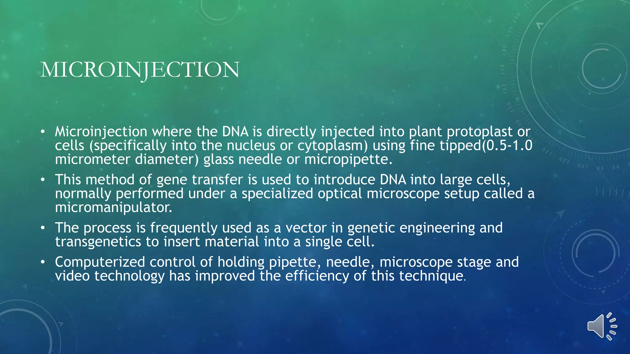 Microinjection | PPTX