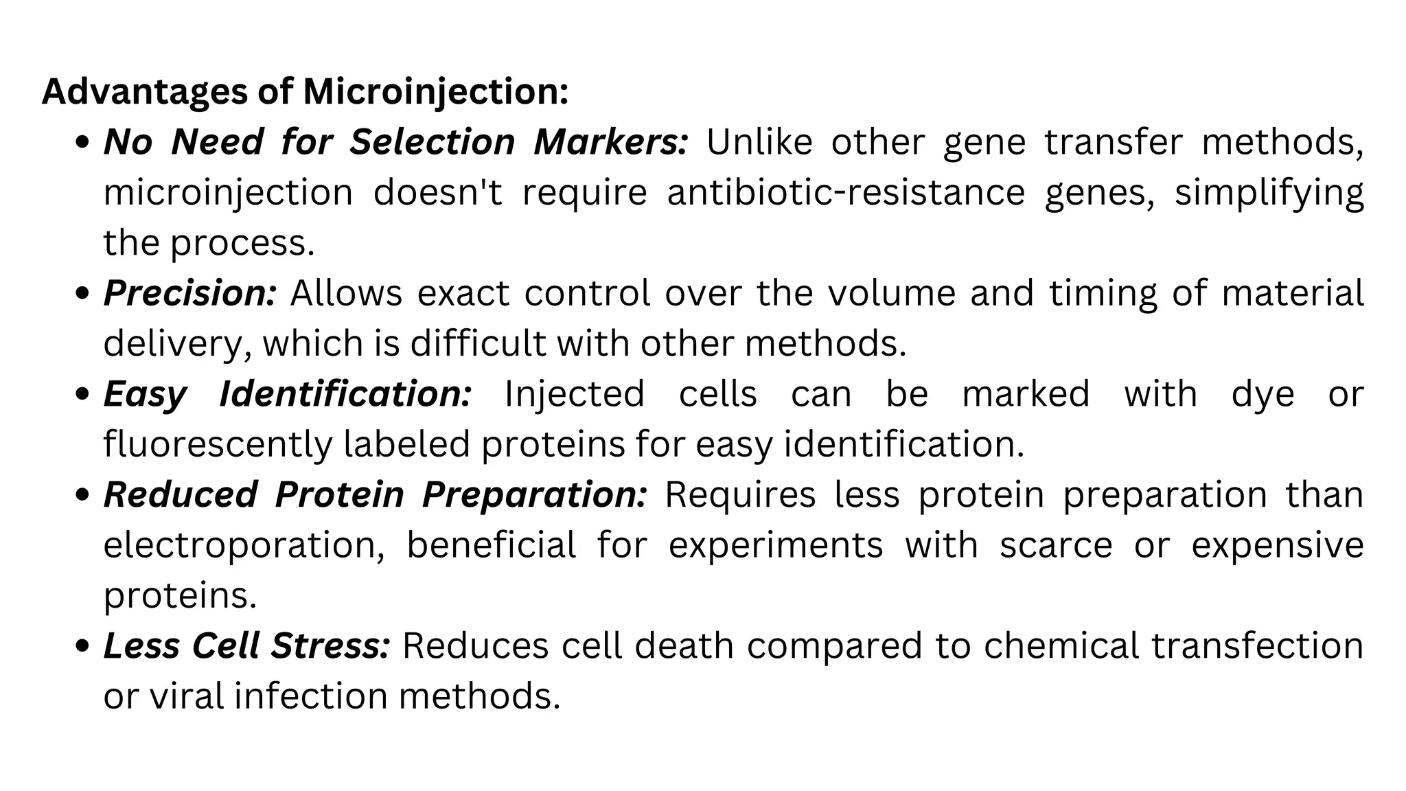 Comprehensive Notes on Microinjection: Techniques, Systems, and ...