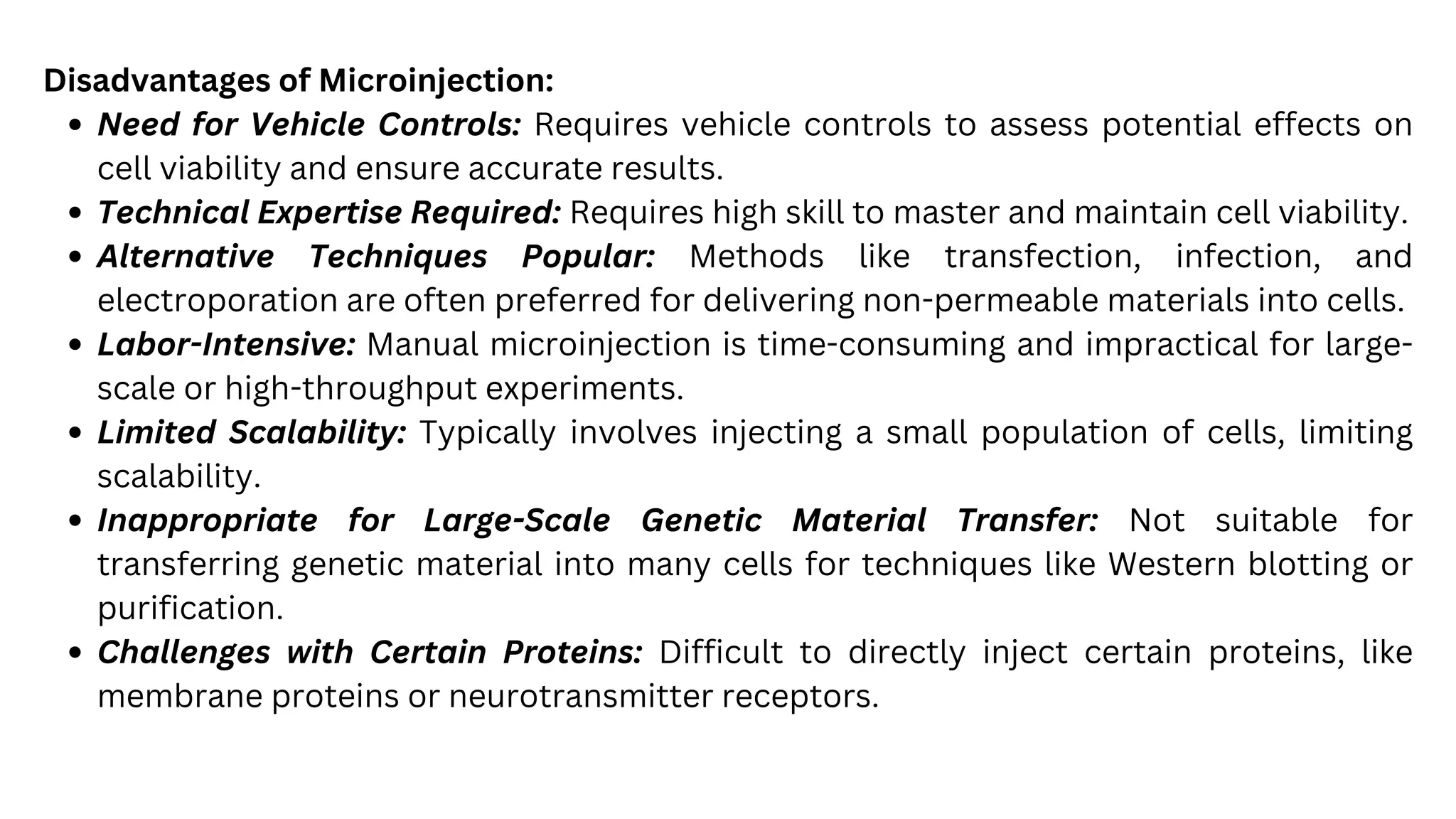 Comprehensive Notes on Microinjection: Techniques, Systems, and ...
