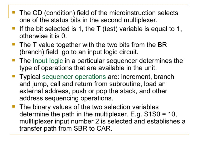 Microinstruction sequencing new | PPT