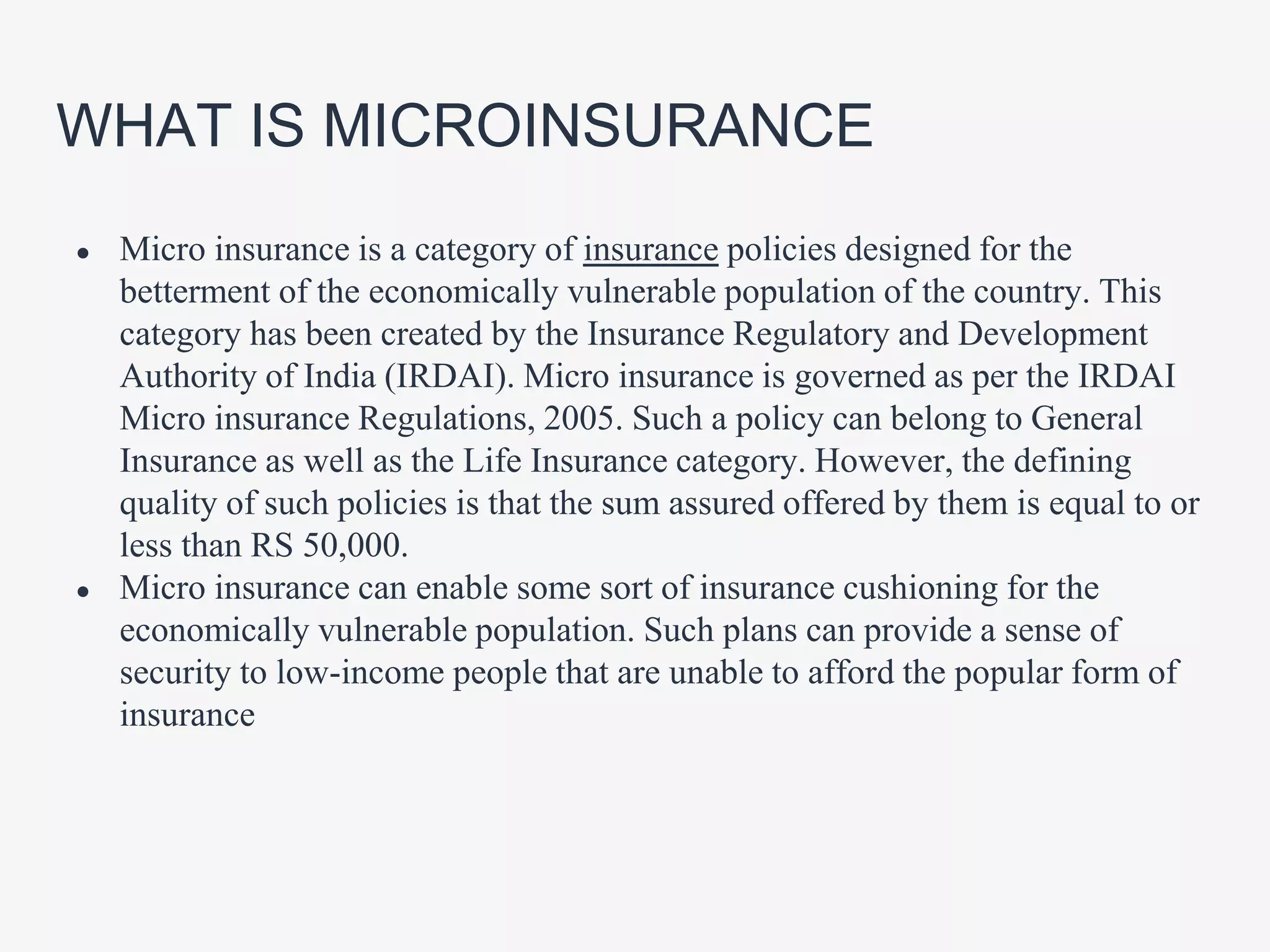 MICRO INSURANCE .pptx