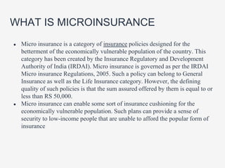 MICRO INSURANCE .pptx