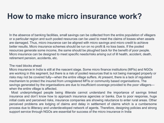 MICRO INSURANCE .pptx