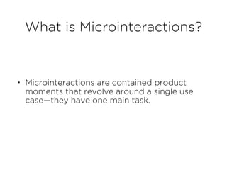 Microinteractions | PPT