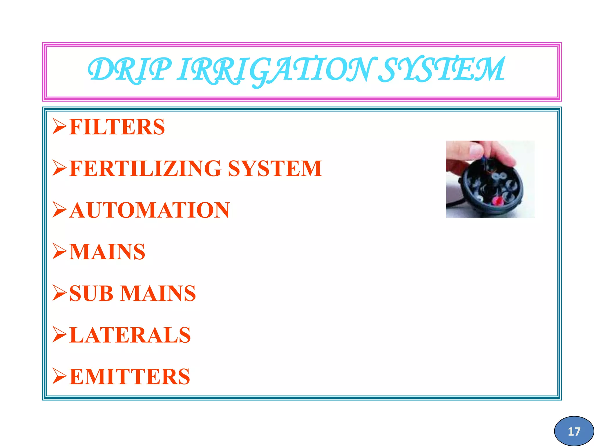 Micro irrigation, drip irrigation , what is drip irrigation ,what is ...
