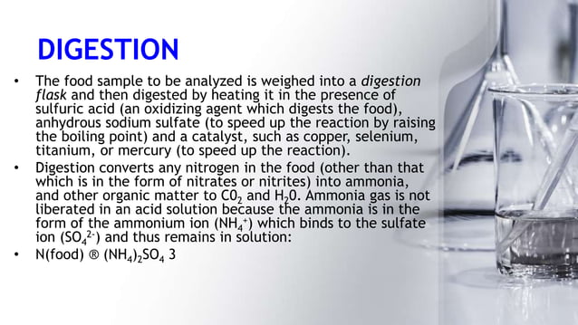 Micro kjeldhal method | PPTX | Chemistry | Science