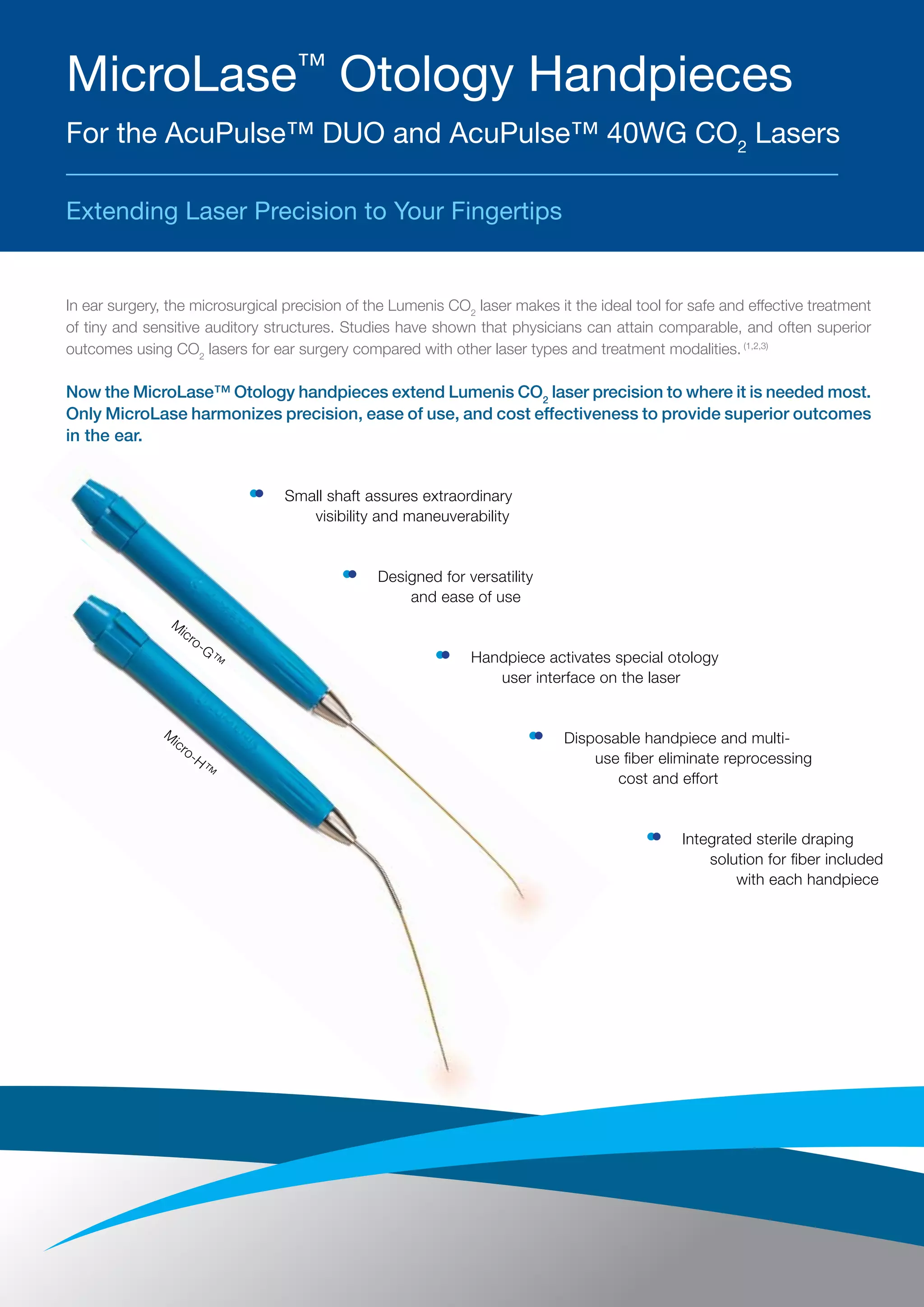 MicroLase™ Otology Handpieces | PDF