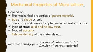 Metallic Micro Lattice | PPT