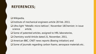 Metallic Micro Lattice | PPT