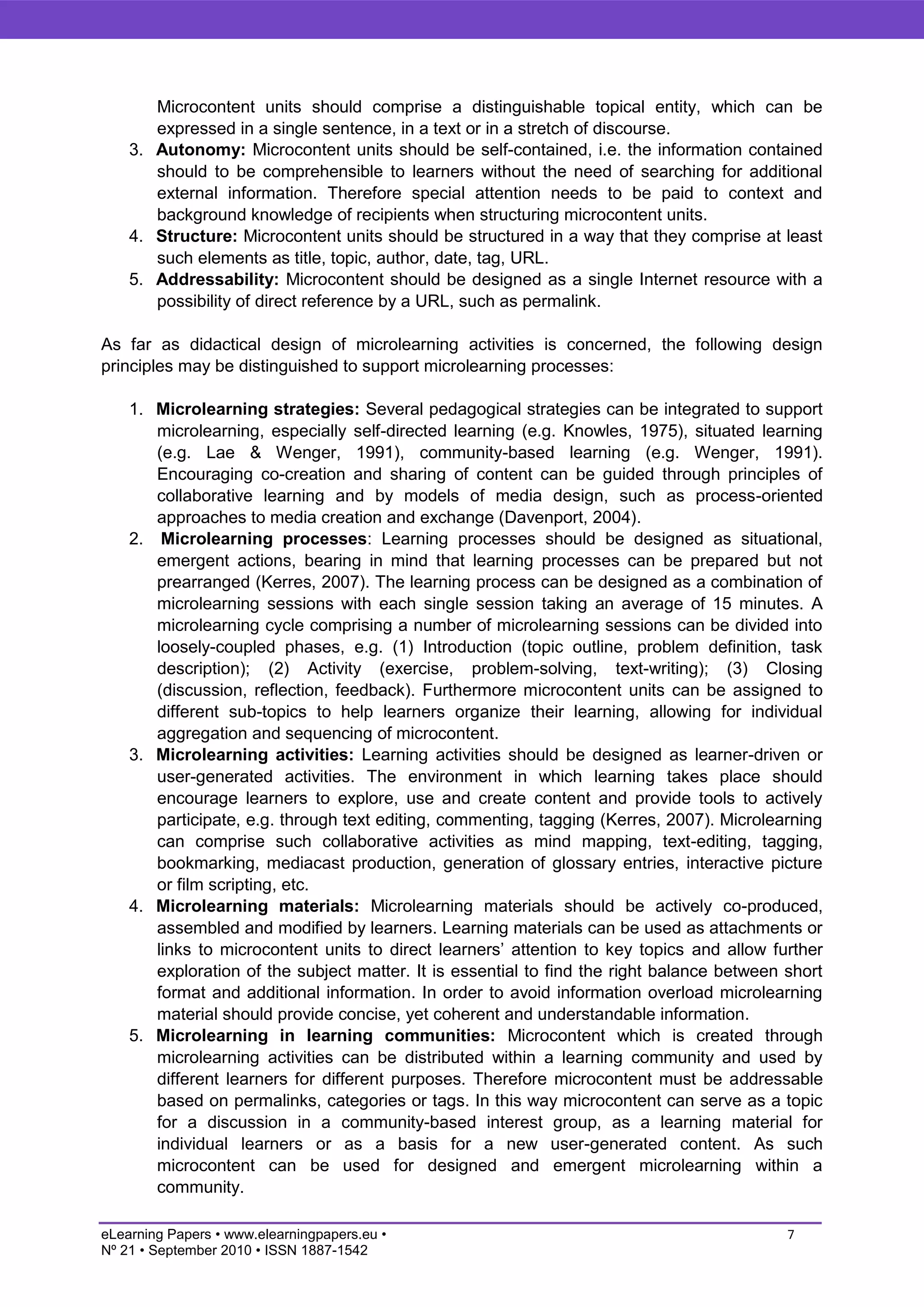 Microlearning: a strategy for ongoing professional development | PDF