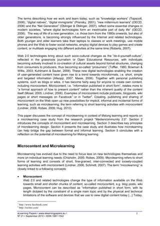 Microlearning: a strategy for ongoing professional development | PDF