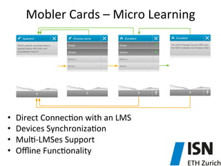 Interoperability standards for connecting micro-learning mobile apps with web-based LMS'es | PDF ...