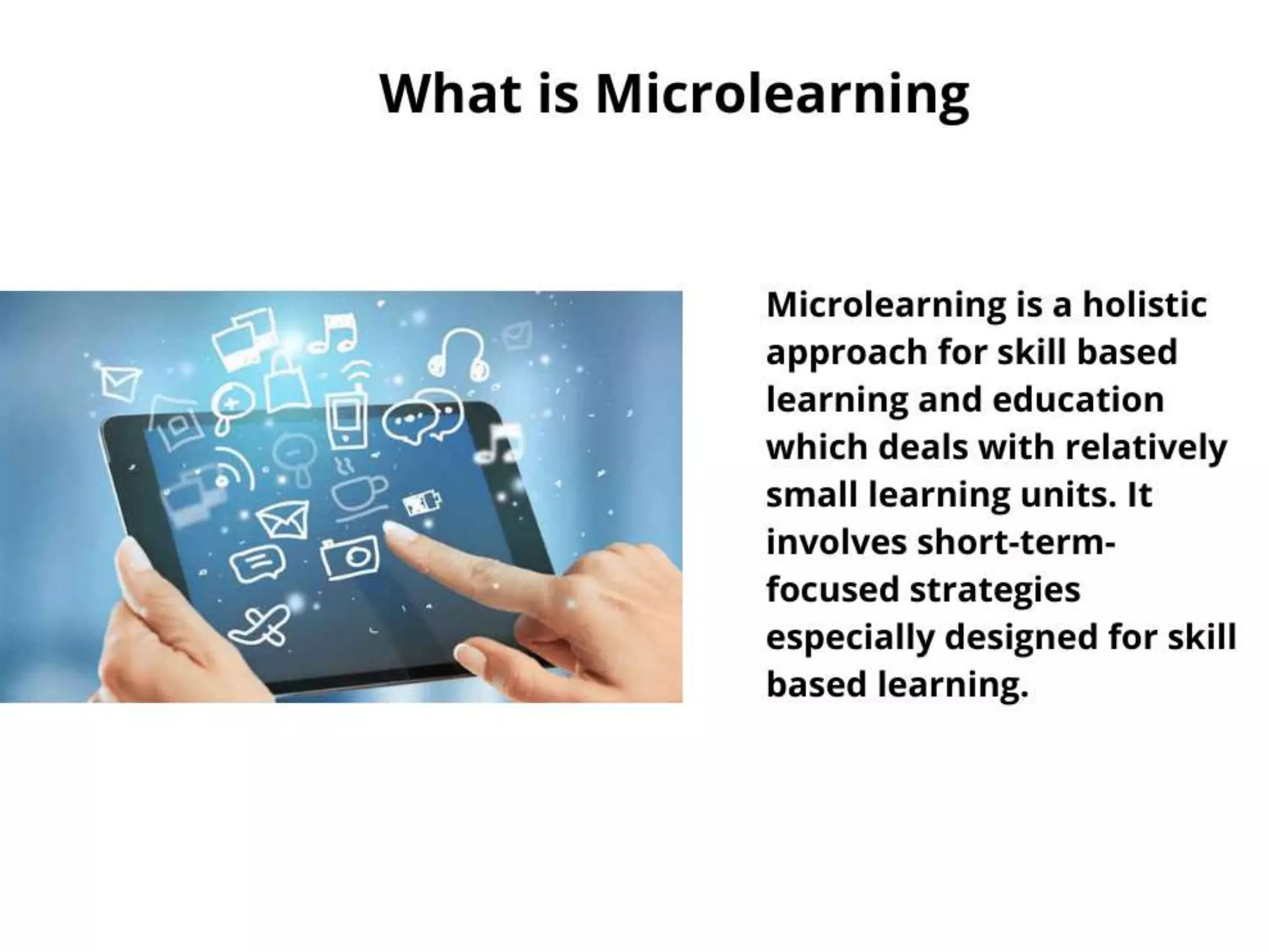 Microlearning benefits | PPT