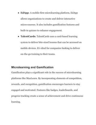 Microlearning Platform in Action_ Real-World Examples and Success ...