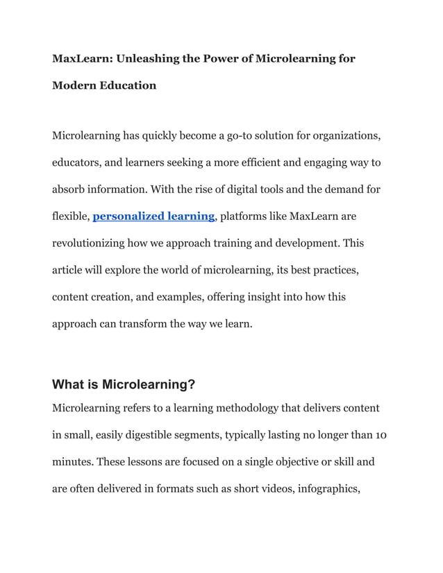 Microlearning Platform in Action_ Real-World Examples and Success ...