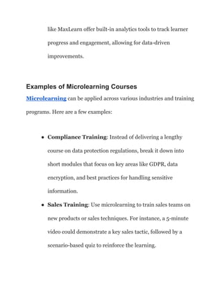 Microlearning Platform in Action_ Real-World Examples and Success ...