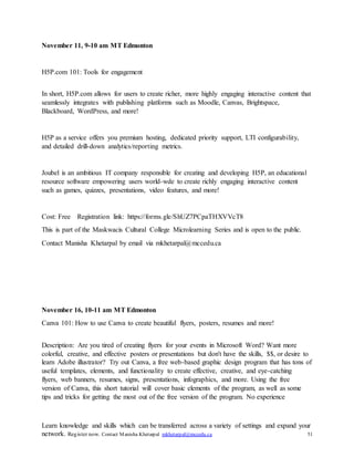 Microlearning Programs Calendar 2020 | PDF