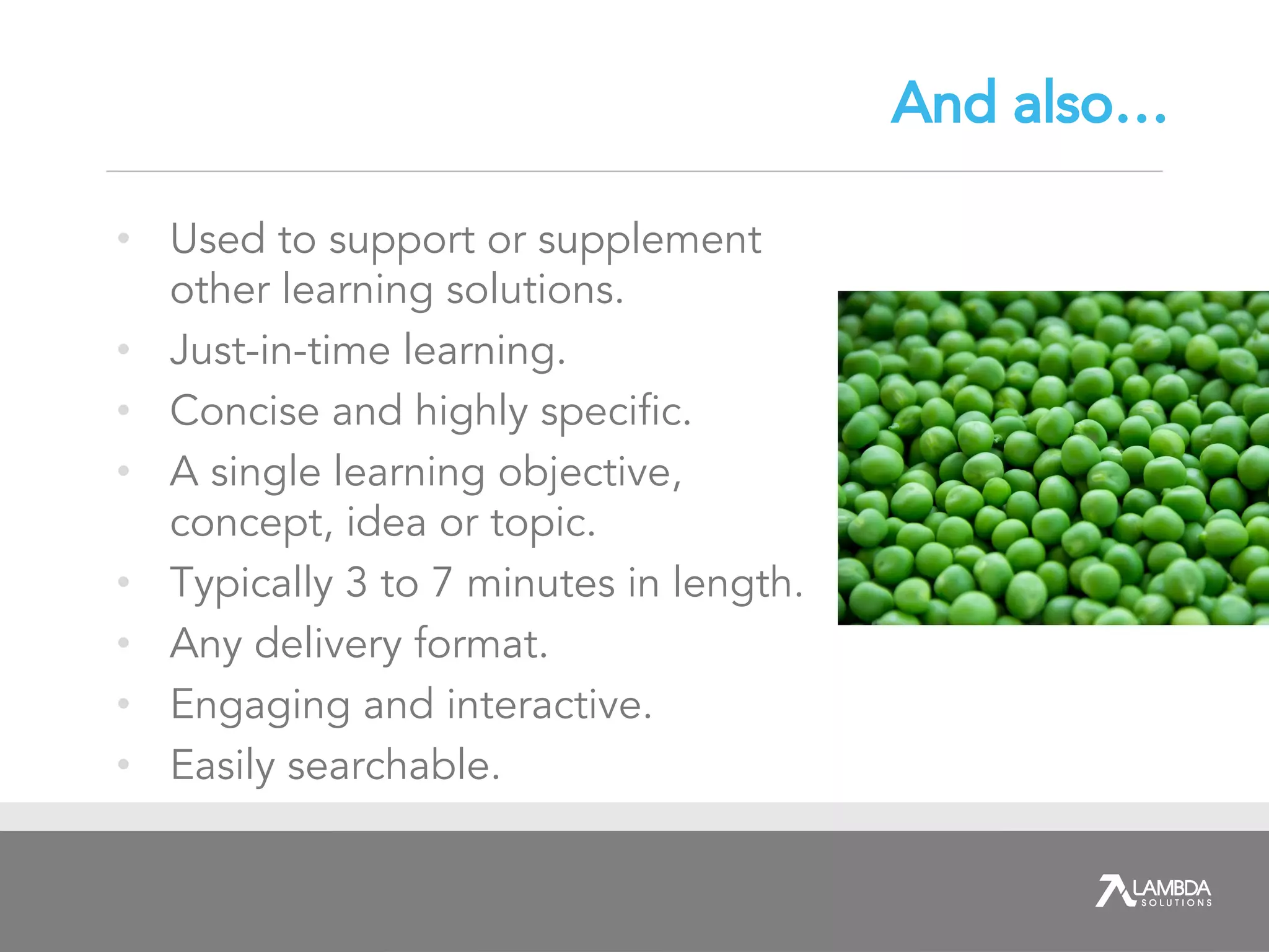 Microlearning why you should order the nuggets | PPT | Free Download