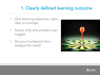 Microlearning why you should order the nuggets | PPT