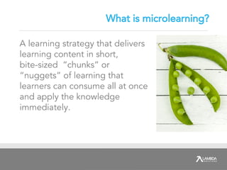 Microlearning why you should order the nuggets | PDF
