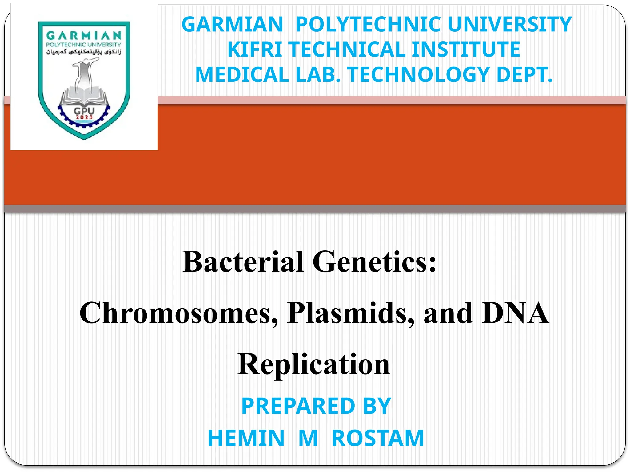 microbiology Lec bacterial genetic .pptx