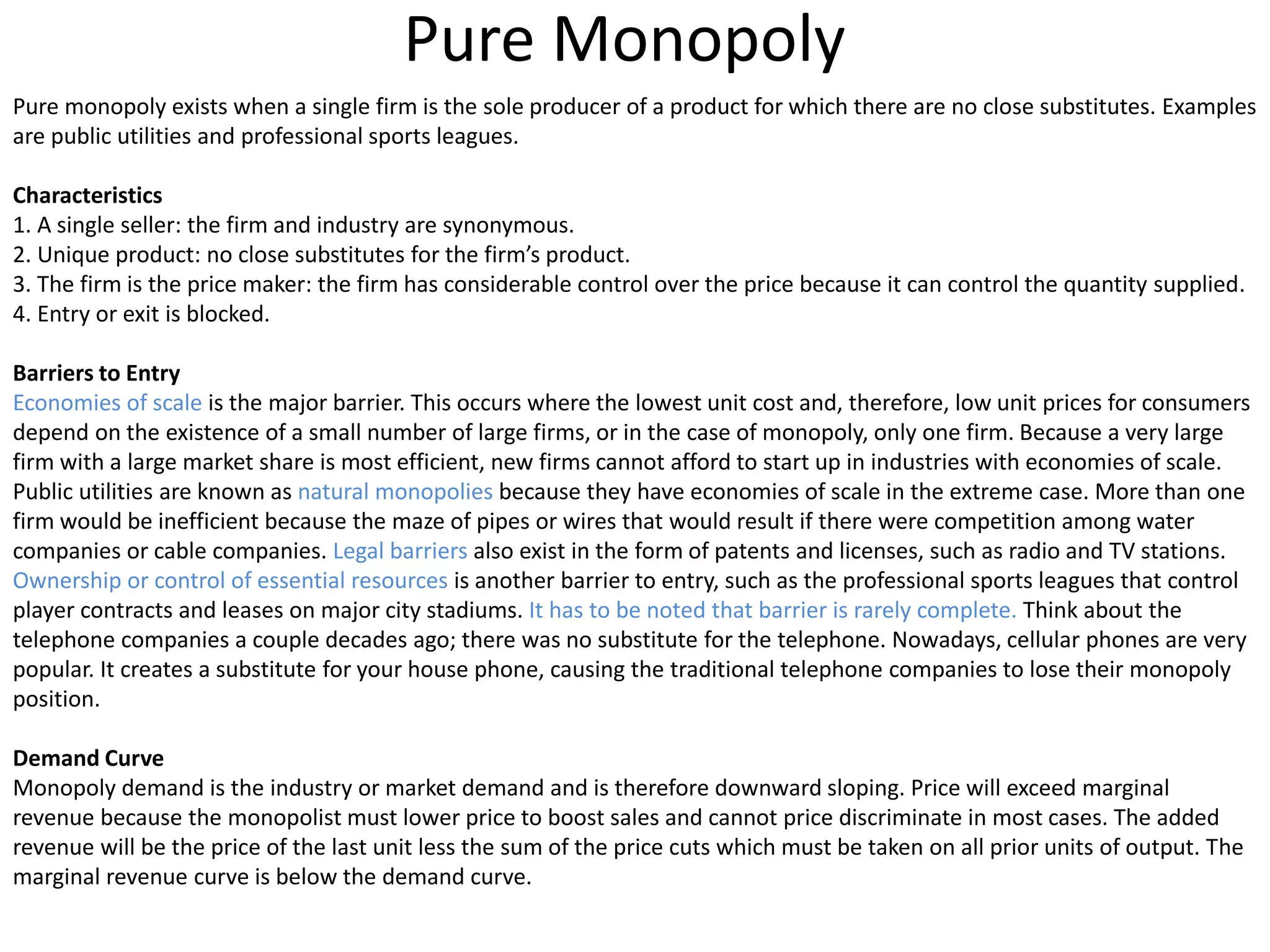 Four Market Structures | PPT