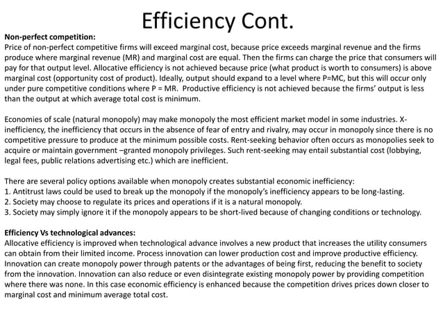Four Market Structures | PPT