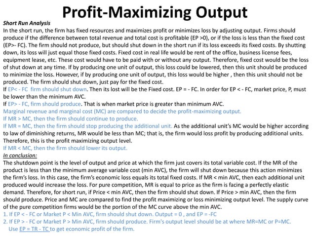Four Market Structures | PPT
