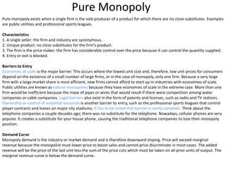 Four Market Structures | PPT