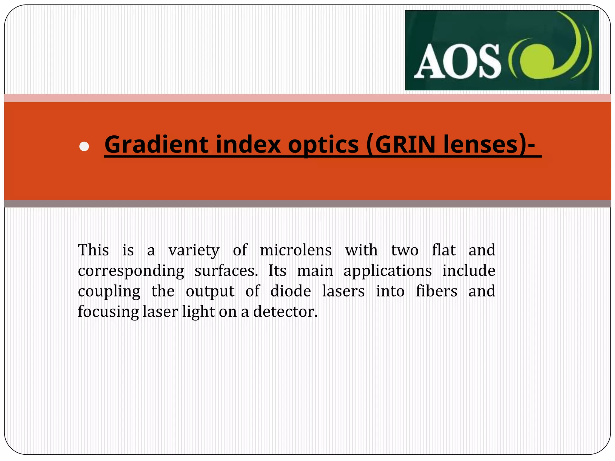 Benefits and Applications of Microlens Arrays | PPT Benefits and Applications of Microlens Arrays | PPT