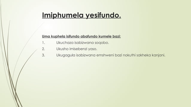isizulu micro lesson presentation university of johannesburg | PPT