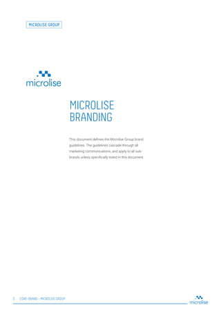 Microlise Brand Guidelines v1.2 External | PDF