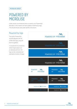 Microlise Brand Guidelines v1.2 External | PDF