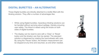 How Electronic Burettes help to perform highly precise and accurate ...