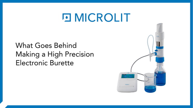 What goes behind making a high precision Electronic Burette | PPT