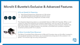 What goes behind making a high precision Electronic Burette | PDF
