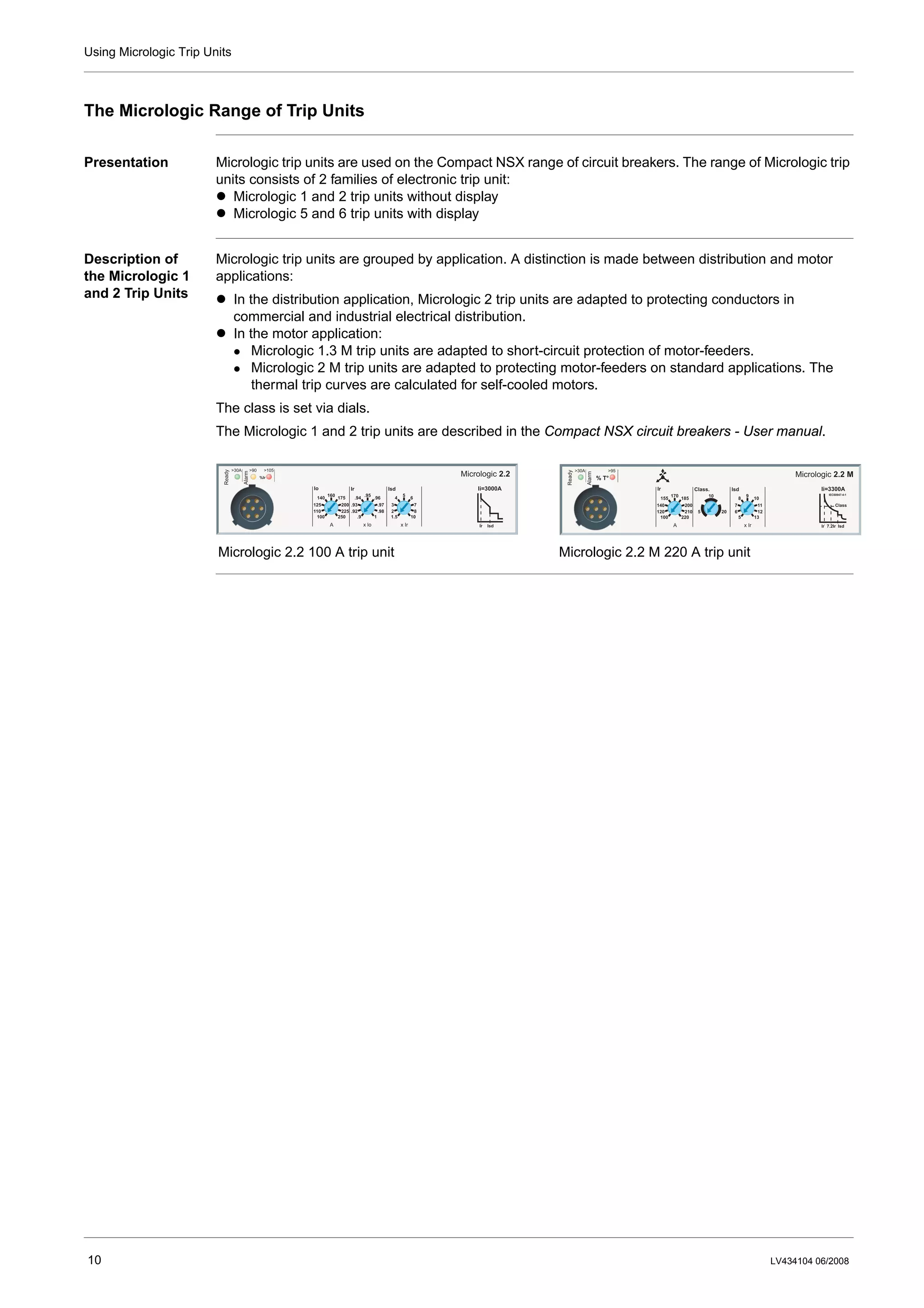 Micrologic 5 6_2 | PDF