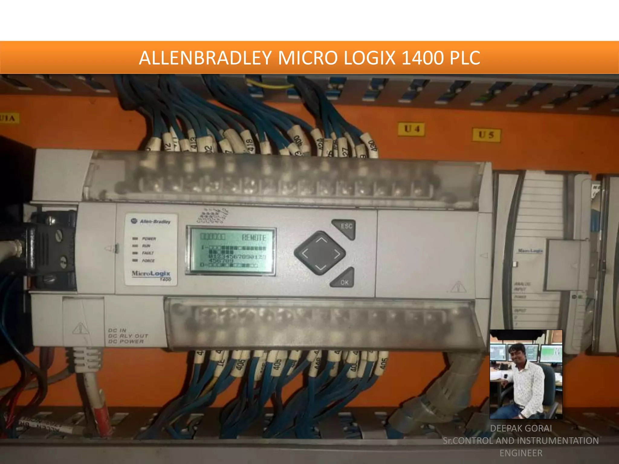 Allenbradley Micro logix 1400 Plc Hardware information Guide | PPTX