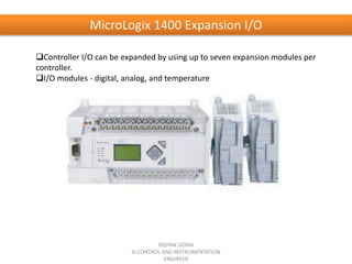 Allenbradley Micro logix 1400 Plc Hardware information Guide | PPTX