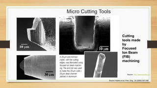 MICROMACHINING – Detailed Overview for Mechanical Engineering | PDF