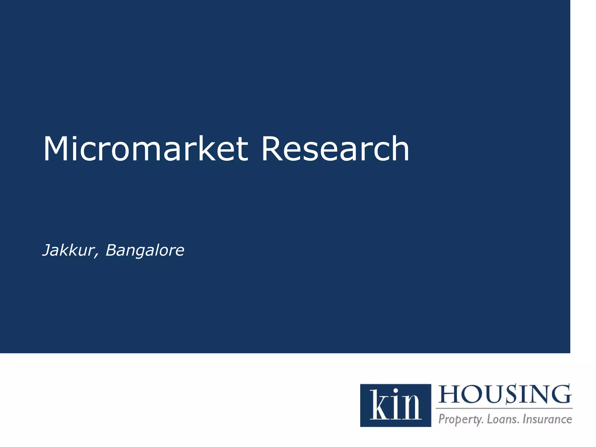 Micromarket Research: Jakur Real Estate Trends | PPT