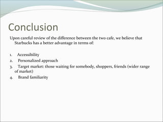 Micro market analysis coffee shop | PPT