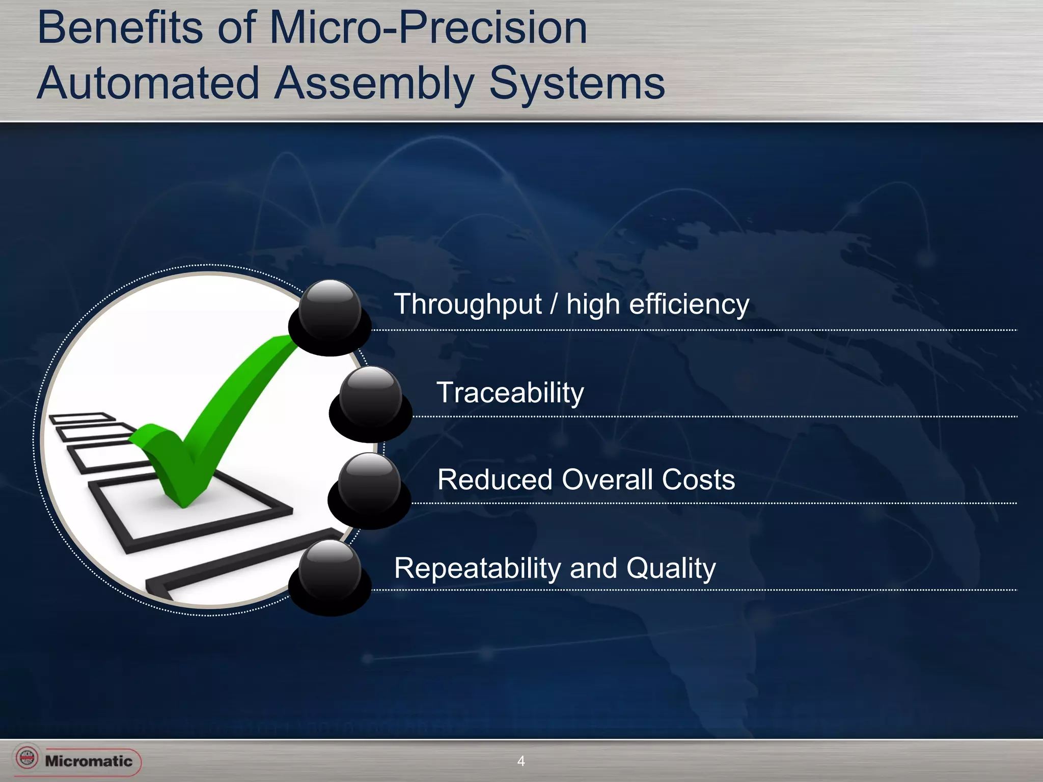 Micromatic Company Overview | PPT
