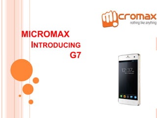 Pr for Micromax mobile event launch | PPT