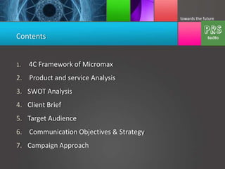 Micromax pr plan | PPT