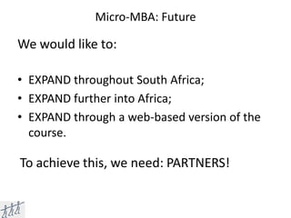 Micro MBA In Short | PDF | Small and Medium-sized Business | Business