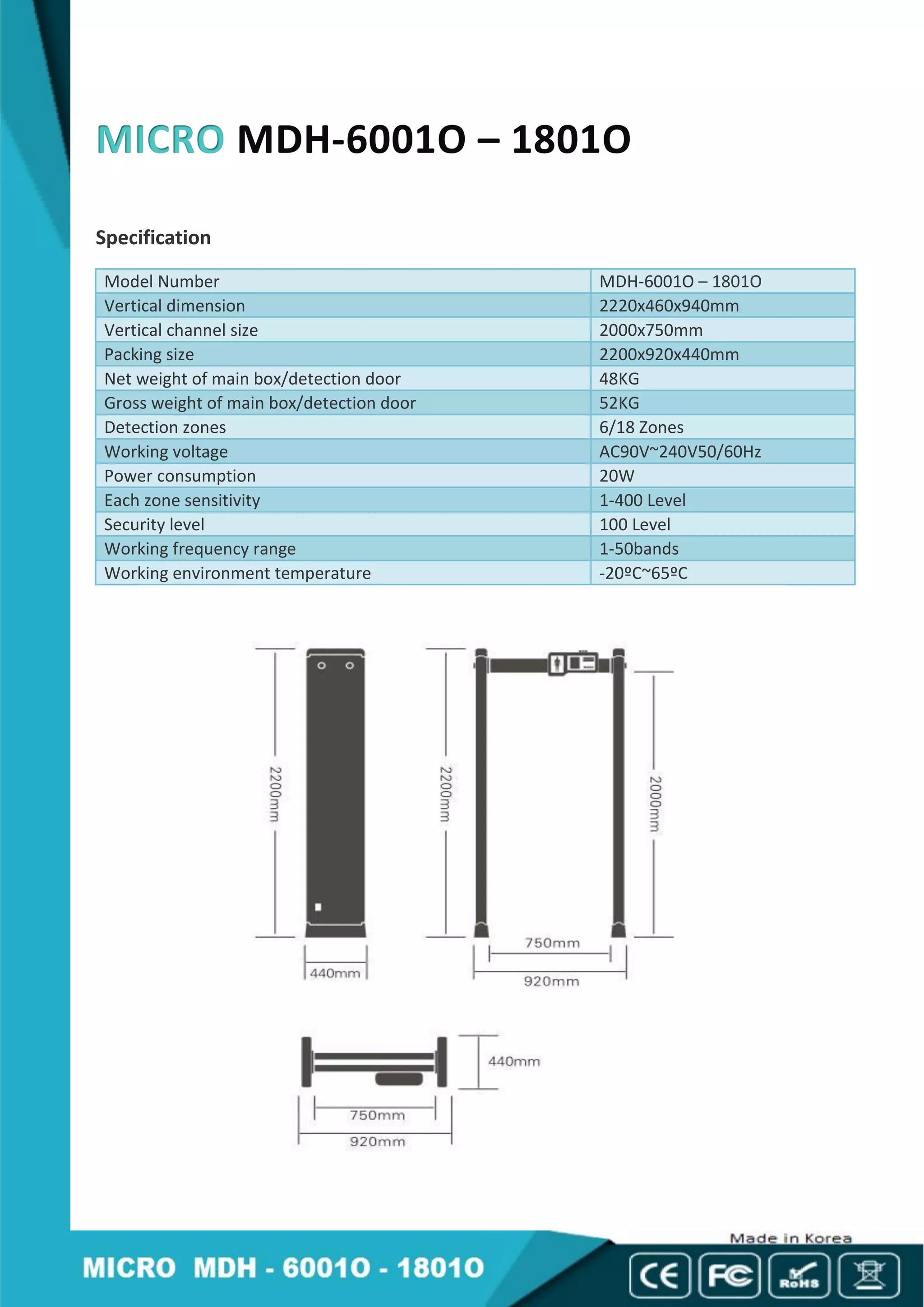 Micro mdh 6001o - 1801o datasheet - new | PDF