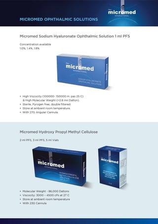 Micromed International, Ahmedabad, Crescent Blade | PDF