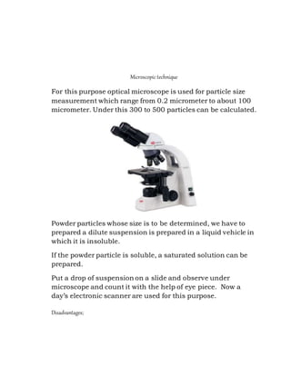 Micromeritics | DOCX