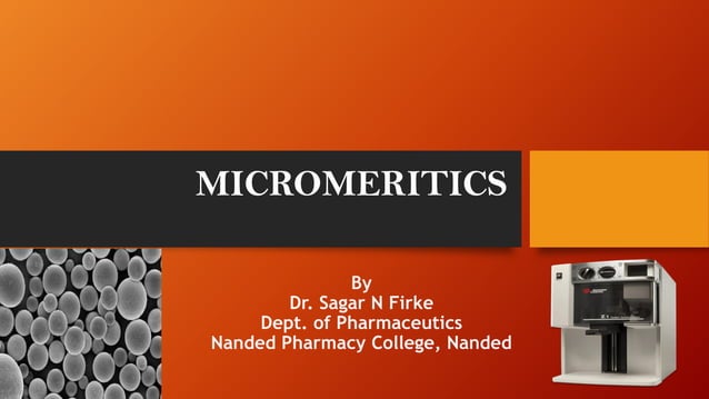 Micromeritics | PDF